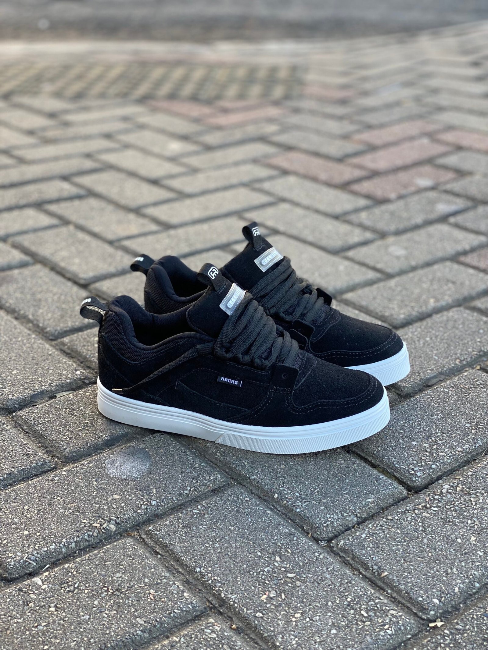 TENIS HOCKS POP LITE CLASSIC BLACK - LOKO