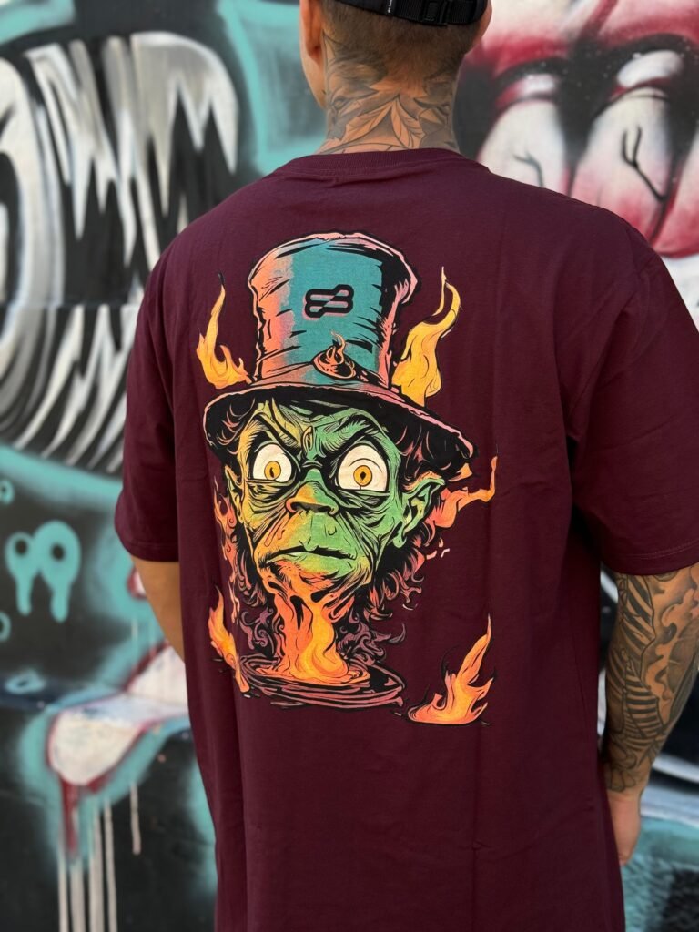 CAMISETA BLUNT TOPPER VINHO - Loja Loko