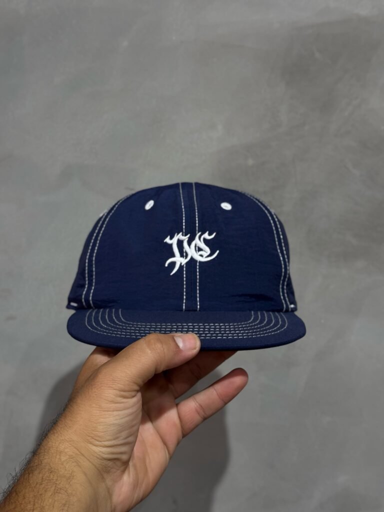 Boné Six Panel Plano C. Hat PC Marinho - Loja Loko